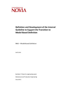 Definition and Development of the Internal Guideline to Support the Transition to Model-Based ...